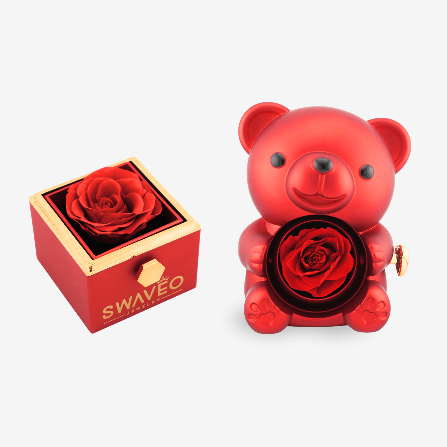 Forever Rose Boxes – Romantic Gift Sets | Swaveo Jewelry